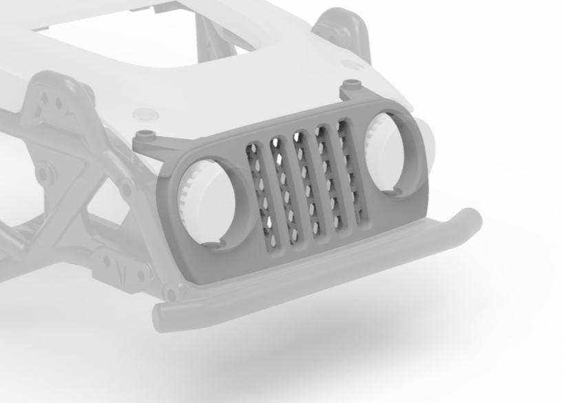 Optic grill detail set – Knight Customs